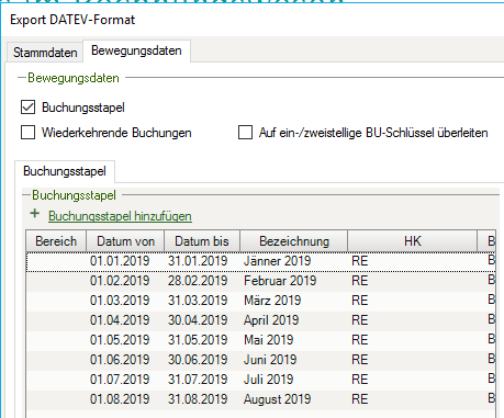 DATEV-Setup - Einrichten eines Mandanten in DATEV